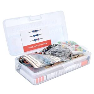 components kit 830‑hole breadboard diy tool with corresponding external components and sensors with stable structure