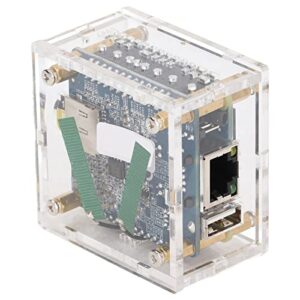 fecamos hotspot module, low bit error rate solve distance limitation 1.3in screen mmdvm hotspot board with usb cable for network cable connection