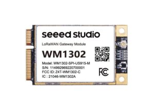 seeed studio wm1302 lorawan gateway module / wm1302-spi-us915-m/powered by semtech sx1302 baseband lora chipset