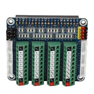 sensor expansion board, clear identification excellent pcb development board compact size led gpio io port for 4b 3b cm4