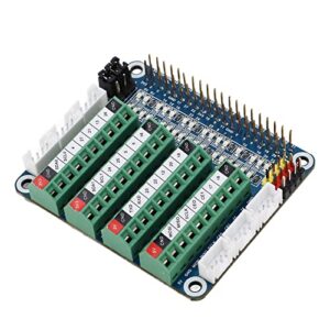 sensor expansion board, compact size development board led gpio io port standard hole terminal block excellent pcb for 4b 3b cm4