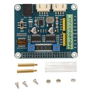 BOTEGRA Motor Driver, Drives 2 Stepper Motors Motor Driver Chip PCB 6 Microstepping Modes Protection 5V Up to 1/32 Microstepping for Mechanical Arm for 3D Printing