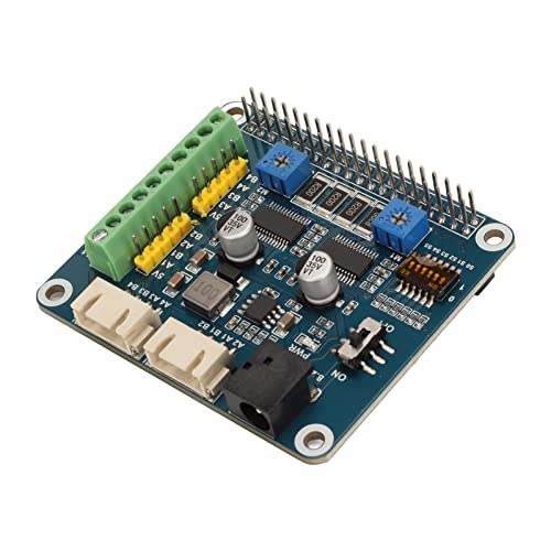 BOTEGRA Motor Driver, Drives 2 Stepper Motors Motor Driver Chip PCB 6 Microstepping Modes Protection 5V Up to 1/32 Microstepping for Mechanical Arm for 3D Printing