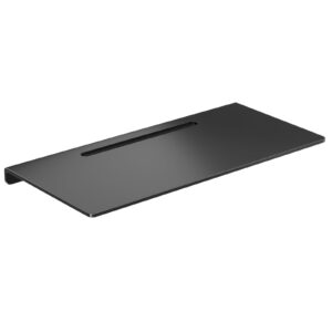 songsoso floating shelf metal wall shelf: no rust - 1 pack wall mounted shelf - 11.8" display shelf for living room bedroom and bathroom.