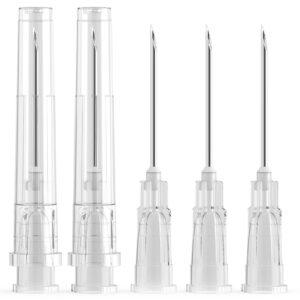 alimoden 100 pack 16ga 1.5 inch needle 38mm with cap for lab and industrial accessoriesindividually packed