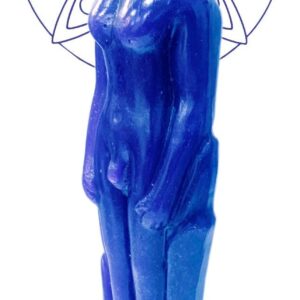 1 Piece Aura Figure Candle Blue Man Vela Figura Hombre Azul 7.50