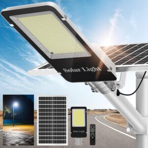 OKPRO 4-Pack Solar Light 200W, 6500K 30000LM LED Lights for Garage