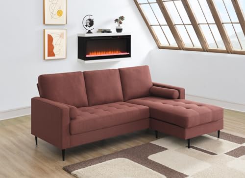 Gold Sparrow Lexington Sectional, Cinnamon