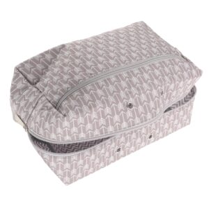 tehaux wool storage storage tote knitting tote bag knitting needles pouch sewing machine carrying case cross stitch bag knitting tools bag knitting bags fabric yarn toolbox