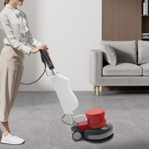 Commercial Floor Cleaner Machine Carpet Cleaning Machine Floor Polisher and Tile Scrubber Hardwood Wood Laminate Carpet Tile Concrete Grout Marble Cleaning 20.9X48.8in 1100W