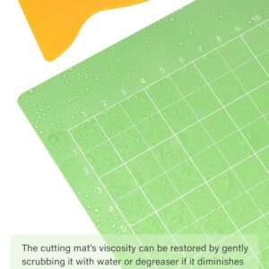 Gwybkq Cutting Mat for Cricut Joy Xtra 12x8.5in 6 Pack Variety Adhesive (Standard & Light Grip) Reusable Craft Cutting Mats Sticky Accessories Replacement for Cricut Maker & Explore