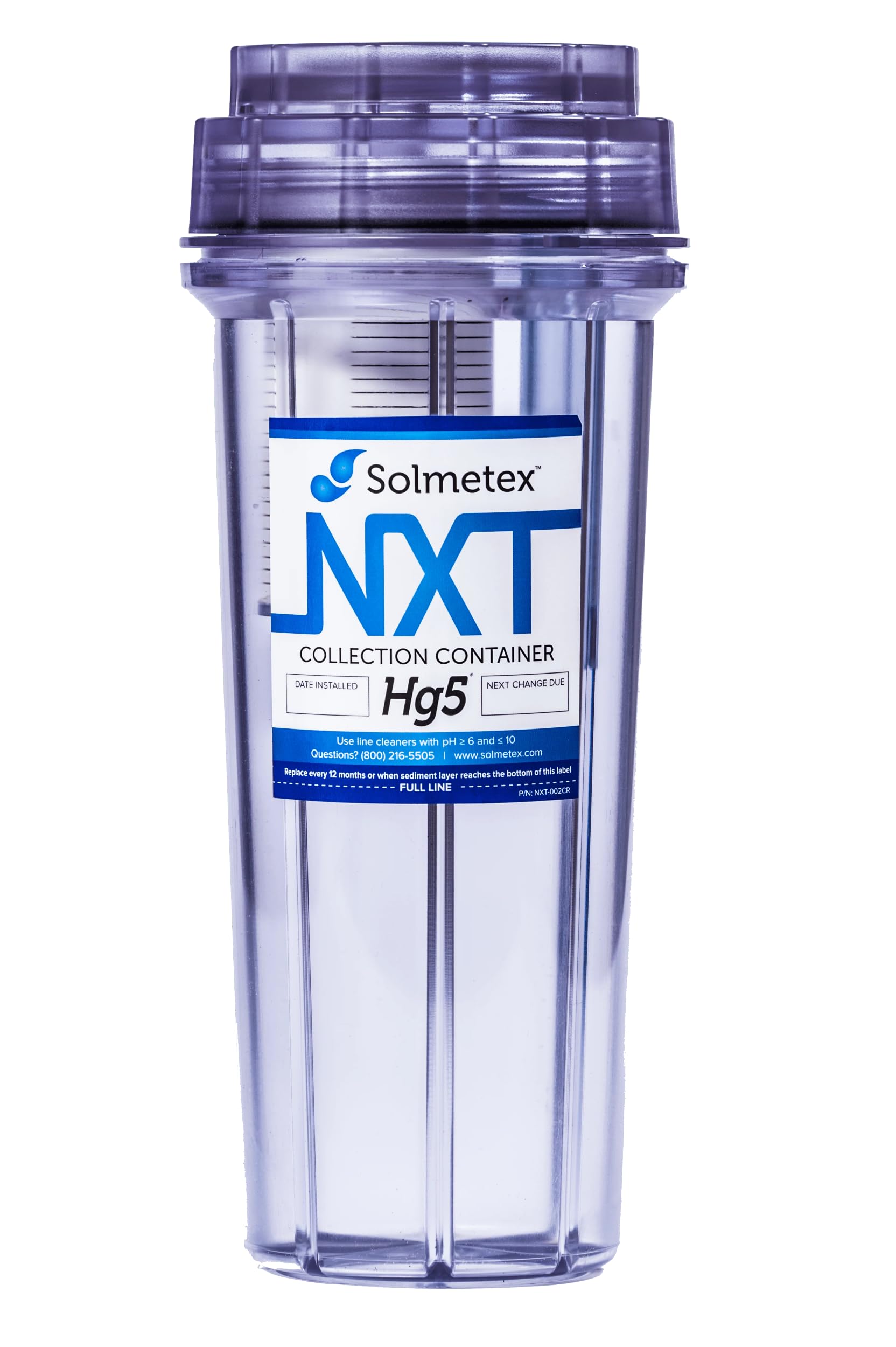 Generic Solmetex NXT Hg5 Replacement Collection Container with Recycle Kit NXT-HG5-002CR