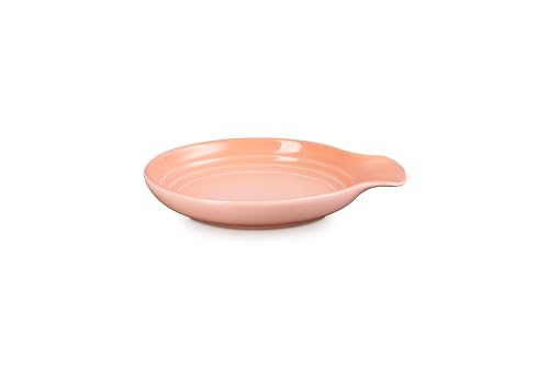 Le Creuset Stoneware Signature Round Spoon Rest, 6in., Peche