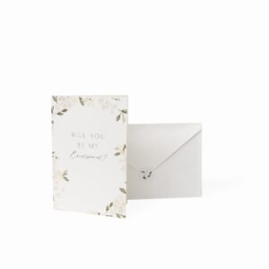 Bridal Party Proposal Cards with Envelopes, 8 Will You Be My Bridesmaid card sets, 2 Will You Be My Maid of Honor card, 2 Will You Be My Matron of Honor, 2 Will You Be My Flower Girl proposal cards