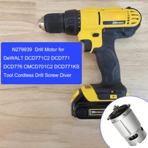 N279939 Drill Motor for DeWALT DCD771C2 DCD771 DCD776 CMCD701C2 DCD771KS Tool Cordless Drill Screw Diver