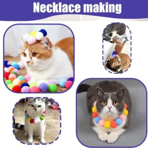 31Pcs Cat Ball Toy Launcher Gun, Cat Balls Fetch Toy, 30Pcs Plush Fuzzy Balls Launcher Cat Toy for Cats with 1 Gun, Funny Interactive Cat Toys for Bored Indoor Adult Cats, Cute Kitten Kitty Toys