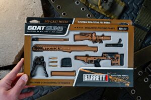 goatguns barrett mk22 tan model | 1:4 scale diecast metal build kit