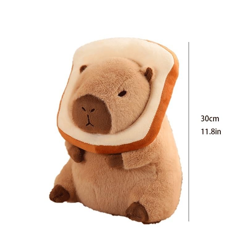 INVENOL Kids' Plush Toy Pillows Capybar Plush Toy Soft Capybar Plushie Pillow Capybar Stuffed Animal Plush Toy 11.8in (Color : Brown)