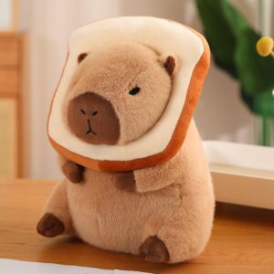 INVENOL Kids' Plush Toy Pillows Capybar Plush Toy Soft Capybar Plushie Pillow Capybar Stuffed Animal Plush Toy 11.8in (Color : Brown)