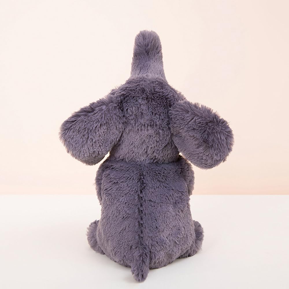 Ololele Elephant Stuffed Animal 15.5" Gray Elephant Plush,Soft and Cute Plushy for Kids