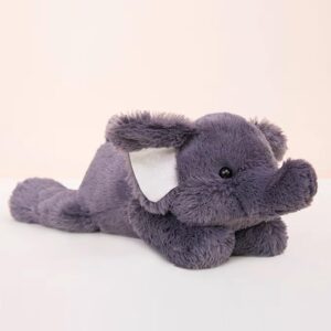 Ololele Elephant Stuffed Animal 15.5" Gray Elephant Plush,Soft and Cute Plushy for Kids