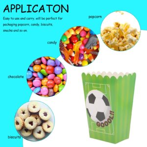 BESTonZON 30pcs Boxes Popcorn food sink bag outdoor popcorn cup foods takeaway container popcorn holders Unclog snack cup dessert cup pop corn holder packing box corn rack