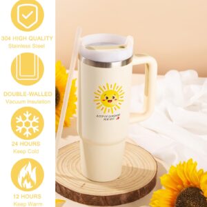 Sending Sunshine Gift, Get Well Soon Gifts Basket for Women,8Pcs Sunflower Gifts Box, Unique Holiday Gifts Basket with Inspirational Blanket Candle for Women, Her, Mom, Wife, Sister,Teacher