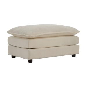 linyuanwai chenille fabric ottomans footrest to combine with 2 seater sofa, 3 seater sofa and 4 seater sofa, light coffee