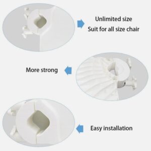 Pole Post Mount Shelf Tray Table for Dental Clinic & Lab Replacement, Adjustable