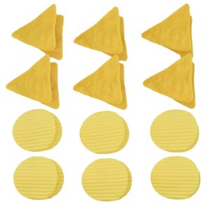 pinenjoy 12pcs cute food bag clips potato corn chip clips plastic sealing clips for kitchen food snacks sealer sealing storage