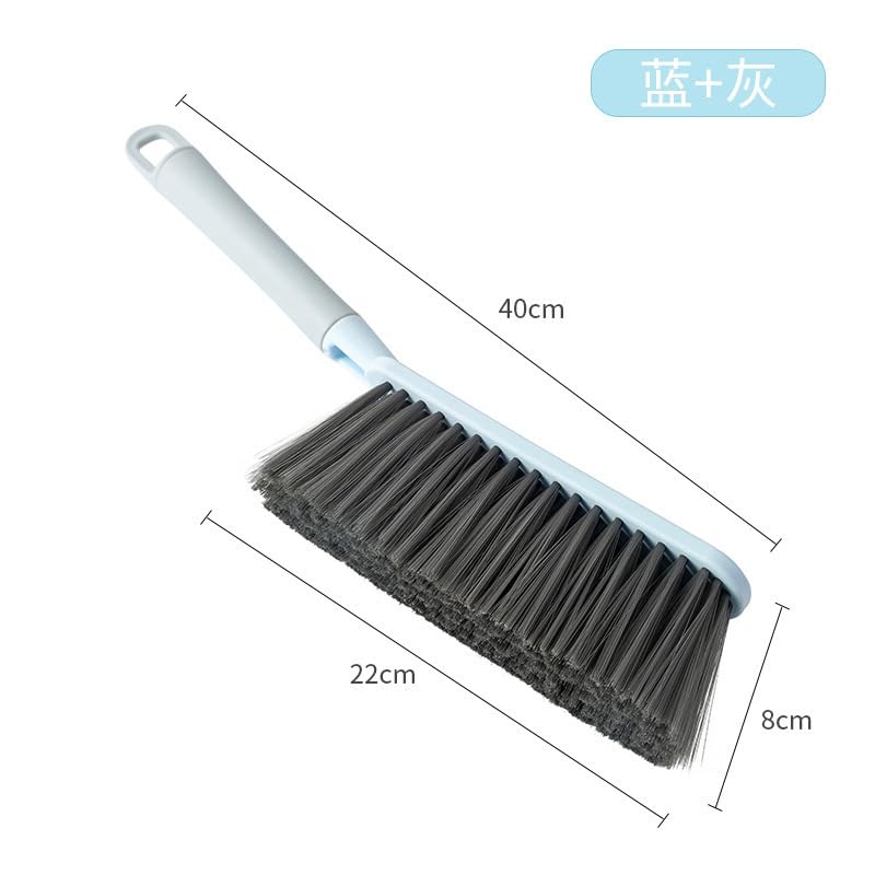 3 Pack 15" Hand Broom Brush,Soft Bristle Bed Cleaning Brush, Sofa Counter Brush, Crumb Debris Sweeping Brush,Dusting Brush,Comfort for Car Bed Couch Desk Sofa,Small Particles Hair Remover (A)