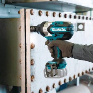 Makita XWT19XVZ 18V LXT® Lithium-Ion Brushless Cordless 3-Speed 1/2" Sq. Drive Utility Impact Wrench w/Detent Anvil, Tool Only