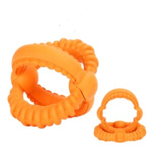 frledm dog toys for aggressive chewers indestructible dog toys real bacon flavored nylon tough dog chew toys for medium/large large breed dogs