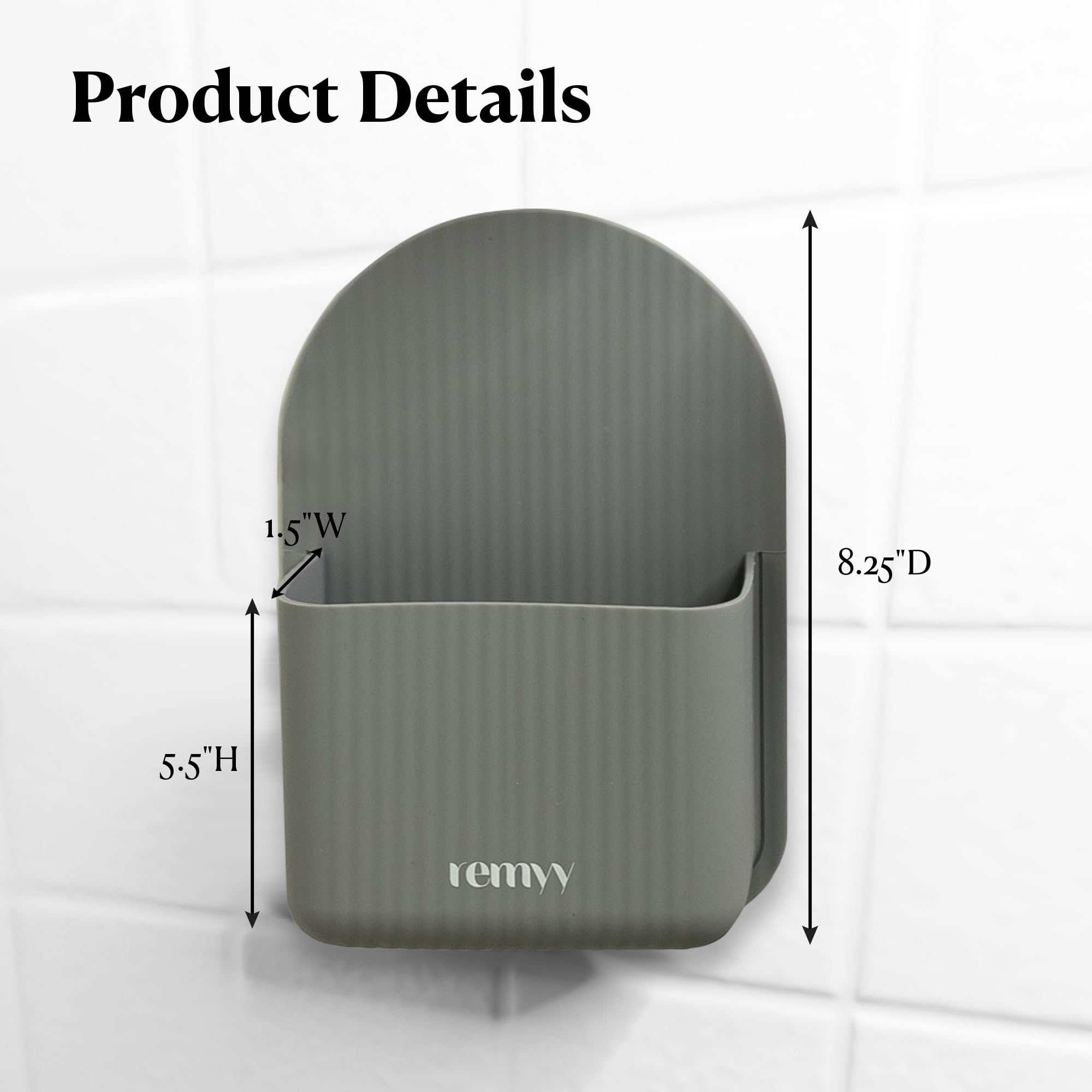 Remyy Silicone Shower Caddy