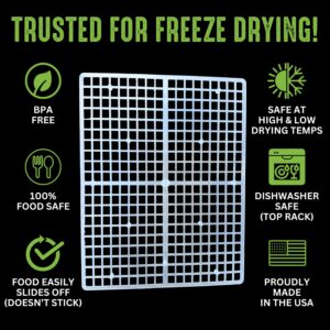 Tray Grids for Harvest Right Freeze Dryer Trays (Set of 10 grids - fits 5 Medium Trays) Freeze Drying Accessories