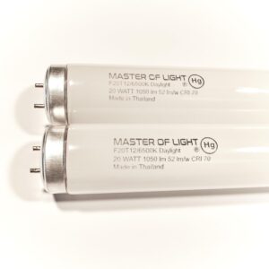 F20T12/D (2 Pack) 24 Inch 20 Watt T12 Daylight Fluorescent Tube Light Bulb 20W 6500K Replaces - F20T12/D/ECO/UPC F20T12/SUN/ECO F20T12/D/ECO F20T12/D/ALTO (2)