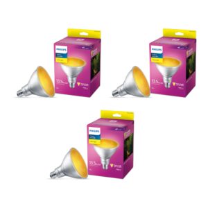 PHILIPS PAR38 LED Flood Yellow 3-Pack