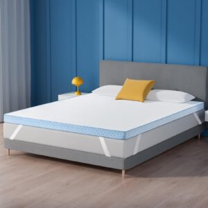 BedStory Firm Mattress Topper Queen - 3 Inch Firm Memory Foam Mattress Topper - High Density Bed Toppers for Back Pain