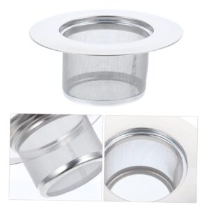 Veemoon 4pcs Sink Strainer Bathtub Drain Stainer Strainer Sink Filter Drain Kitchen Sink Drain Tub Strainer Mesh Filter Mesh Strainer Drain Catcher Kitchen Drain