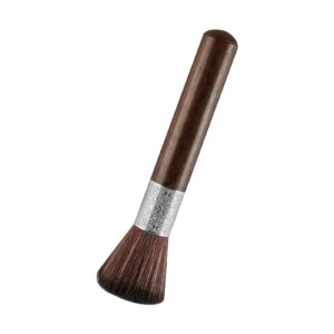 coffee brush espresso brush wood handle,genuine walnut wood handle coffee brush espresso cleaning brush coffee maker cleaner brush suitable for home office coffee tool cleaning