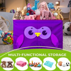 QUOKKA Toy Storage Box Koala & Toy Storage Box Owl Playroom Organizers