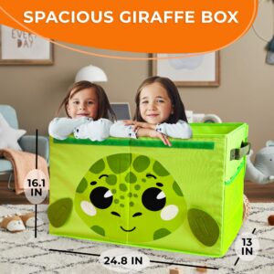 QUOKKA Toy Storage Box Elephant, Toy Storage Box Koala & Toy Storage Box Turtle Playroom Organizers