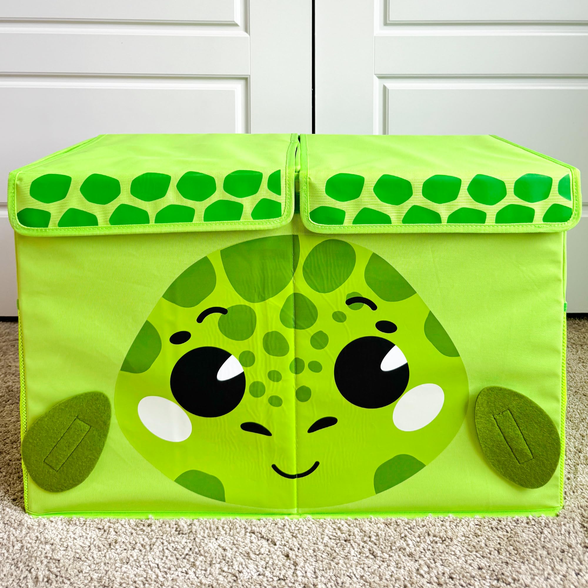 QUOKKA Toy Storage Box Elephant, Toy Storage Box Koala & Toy Storage Box Turtle Playroom Organizers