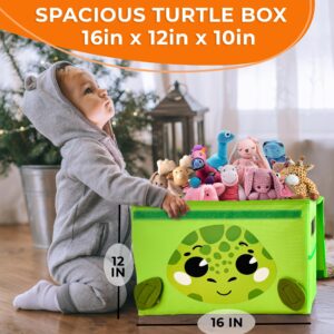 QUOKKA Toy Storage Box Koala & Toy Storage Box Turtle Playroom Organizers