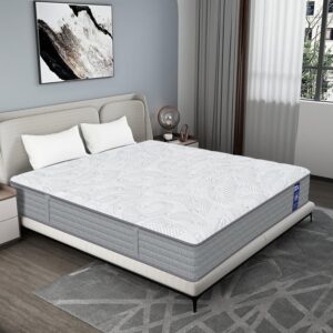 Twin XL Mattress, 12 Inch Memory Foam Hybrid Mattress Twin XL Size in a Box with Motion Isolation, Strong Edge Support, Pressure Relief, Medium Firm, CertiPUR-US (12 INCH, Twin XL)