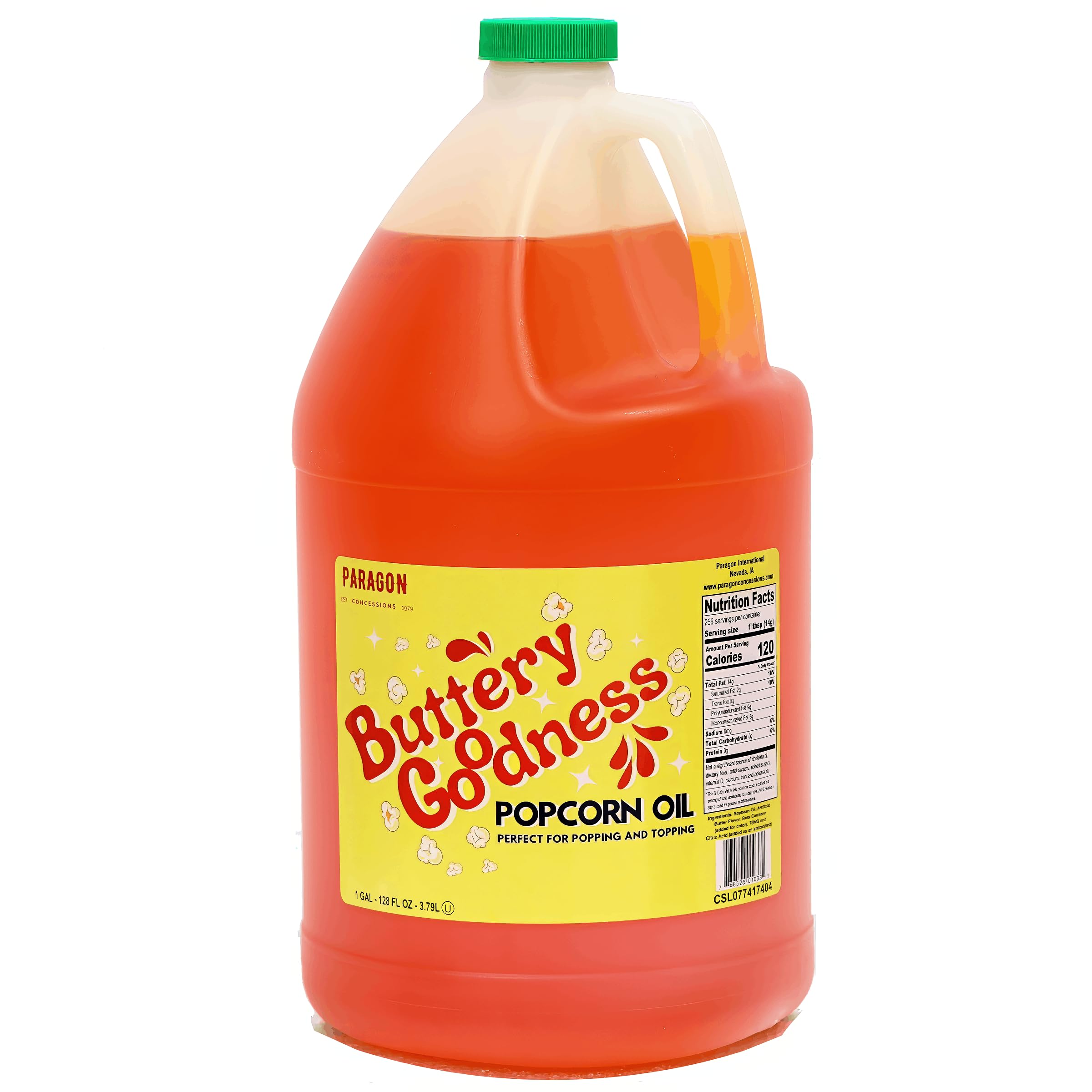 Buttery Goodness Popcorn Oil and Topping - 1 Gallon