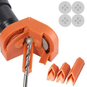 multipurpose drill bit sharpener for all bits mill drill machine blade sharpening tool with 4 grinding wheels completed in 5 seconds