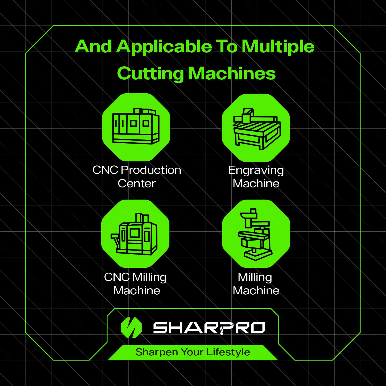 SHARPRO O Flute Upcut Spiral Rouer Bit 1/4 Inch Shank 1/4 Inch Cutting Dia. Carbide Single Flute CNC Router Bit, Ideal for Aluminum, Plastic, Acrylic, Wood, MDF and PVC