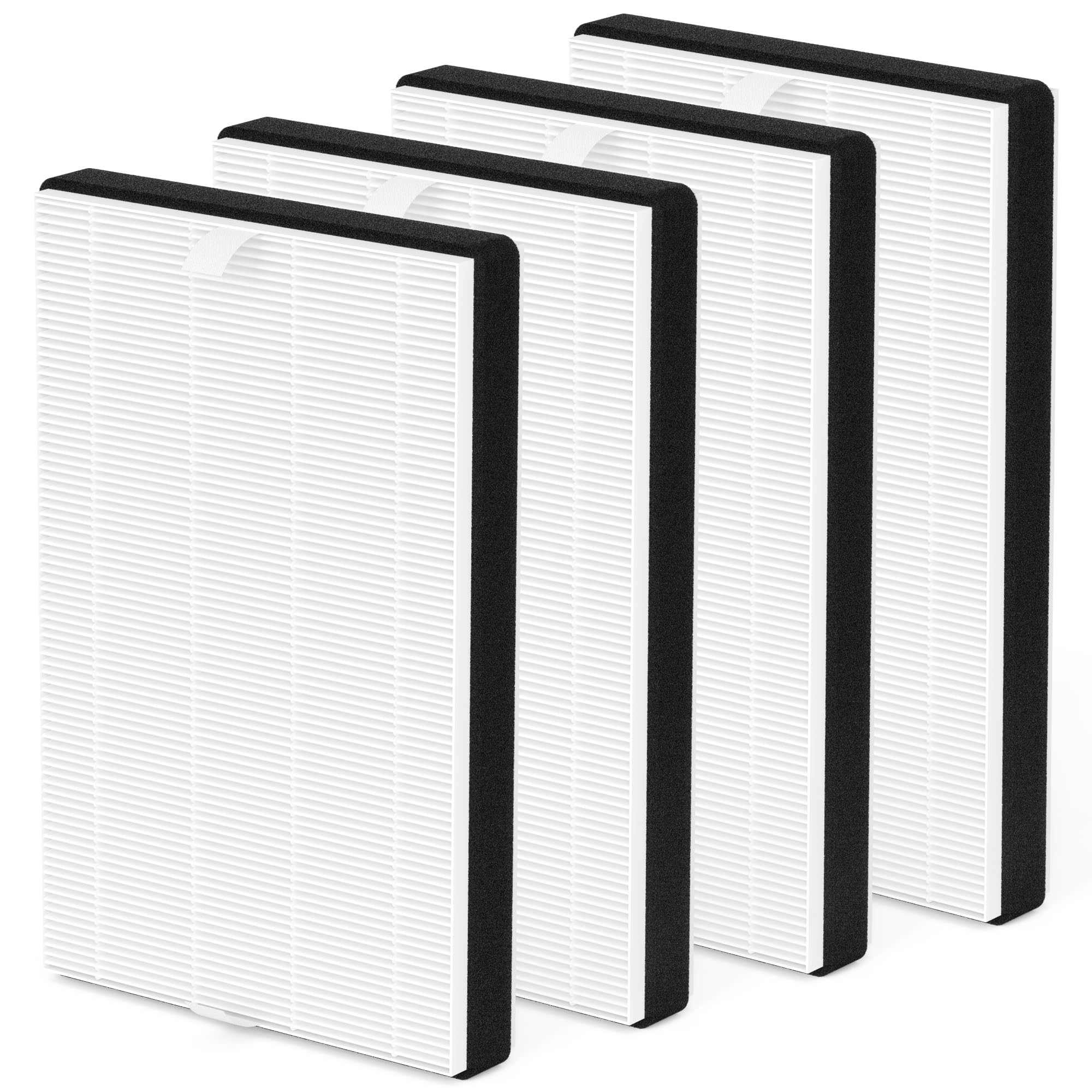 FCFMY 4 Packs F2 A2 True HEPA Replacement Filter Compatible with 3M Filtrete Room Air Cleaner Purifier Models FAP-C02-A2 FAP-C03-A2 FAP-T03-A2 FAP-C02WA-G2 FAP-C03BA-G2 FAP-T03BA-G2 FAP-SC02N