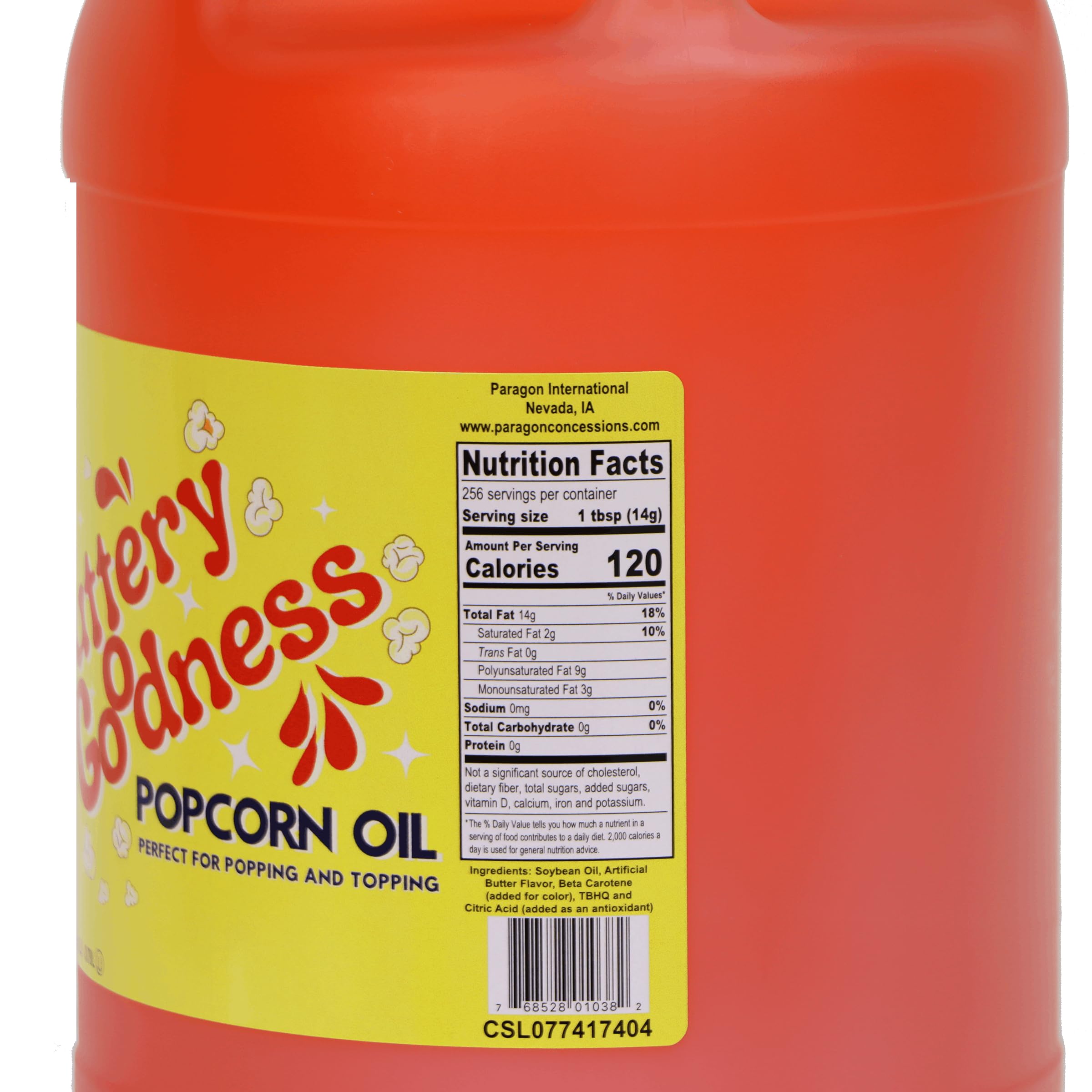 Buttery Goodness Popcorn Oil and Topping - 1 Gallon